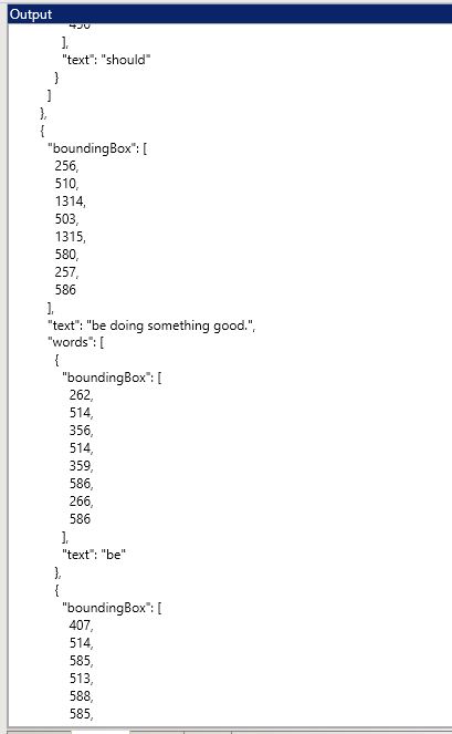 Ms Computer Vision Extract Handwritten Text Robility Docs